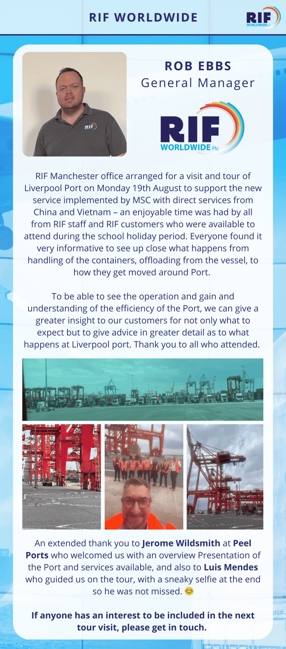 August 2024 updates from RIF Group - Home - RIF Group